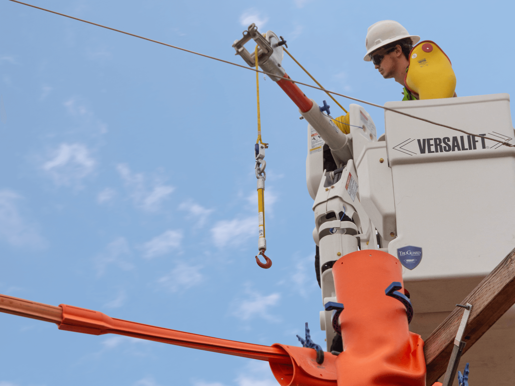 Utility Solutions BLUE STRIPE® USLS-018-HOOK Link Stick with Safety ...