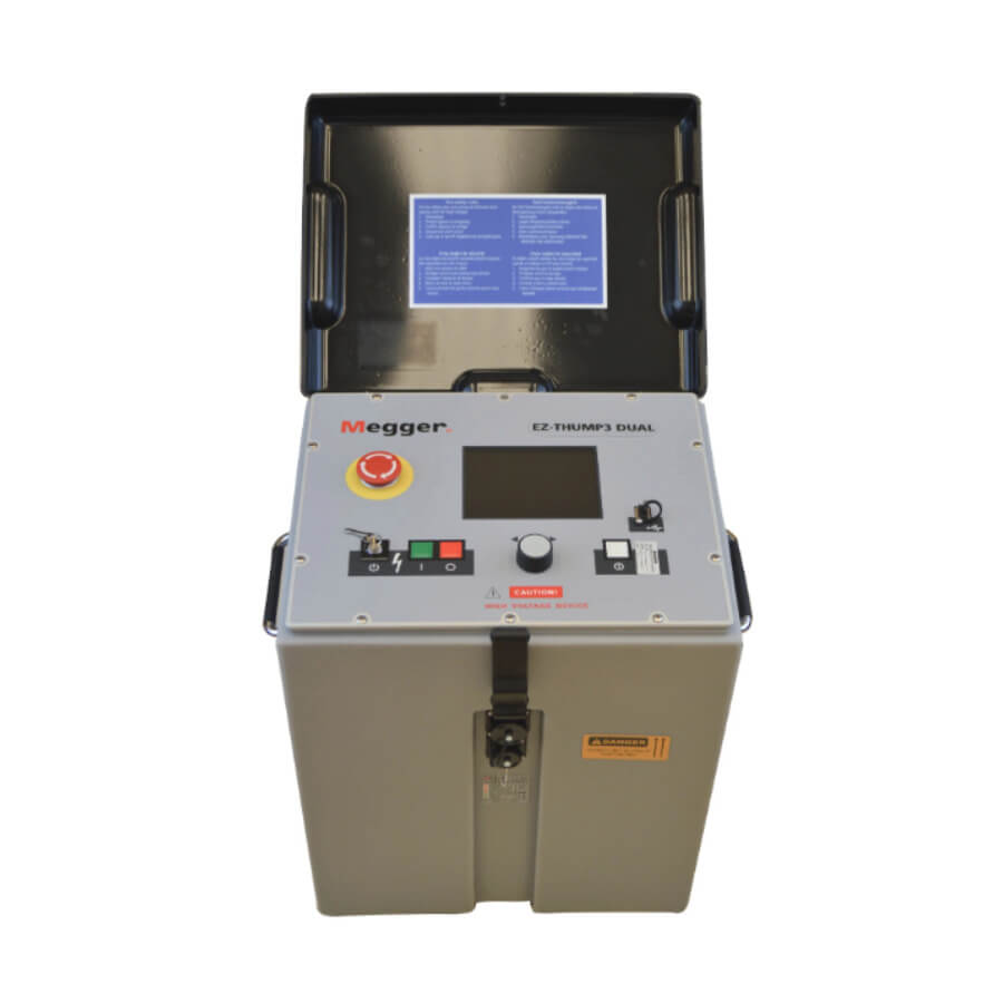 Megger EZ-Thump 4kV Portable Cable Fault Location System - Powertech ...