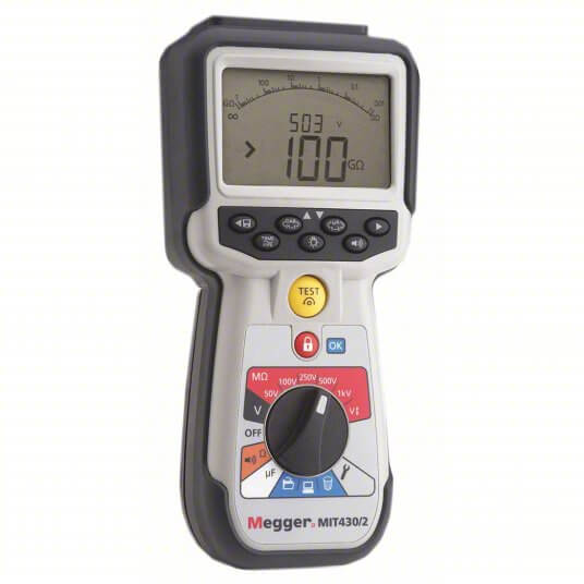 Megger MIT430/2 CAT IV Insulation Tester - Powertech Associates