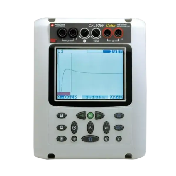 Megger CFL535G Advanced Dual-Channel Time Domain Reflectometer ...