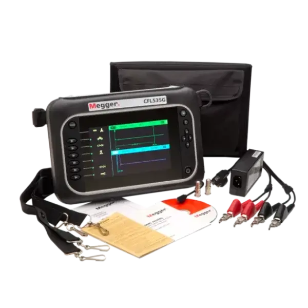 Megger CFL535G Advanced Dual-Channel Time Domain Reflectometer ...