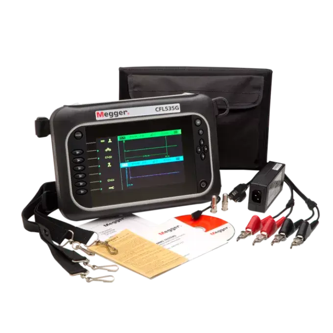 Megger CFL535G Advanced Dual-Channel Time Domain Reflectometer ...