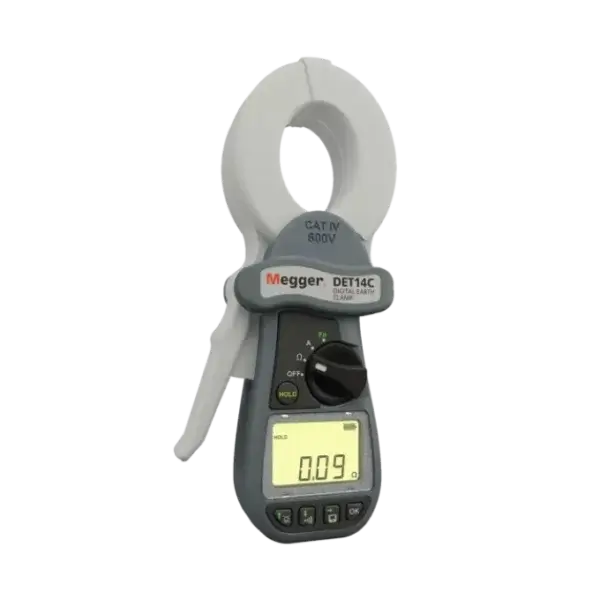 Megger DET14C Digital Earth Clamp Tester - Powertech Associates