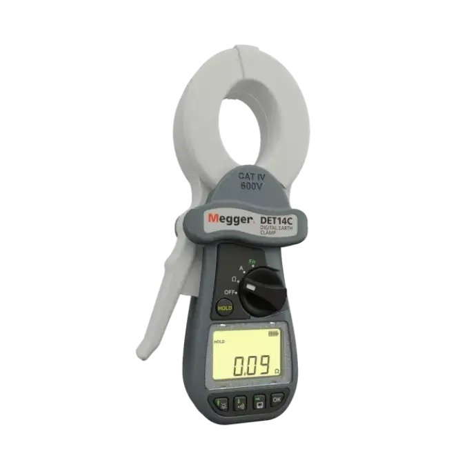 Megger DET14C Digital Earth Clamp Tester - Powertech Associates