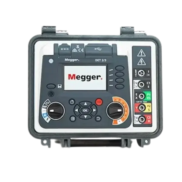 Megger DET2/3 High Resolution Earth Tester - Powertech Associates