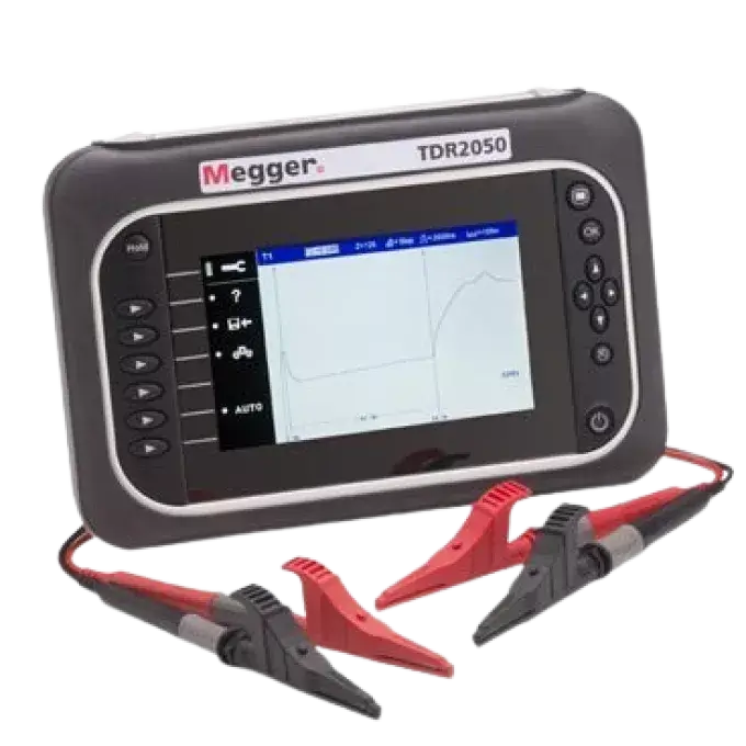 Megger TDR2050 Two-Channel Cable Fault Locator - Powertech Associates